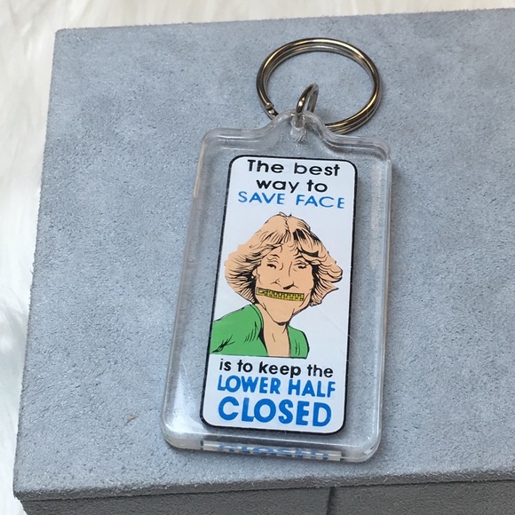 Vintage | Accessories | Vintage 8s Nwot Deadstock Hilarious Keychain ...